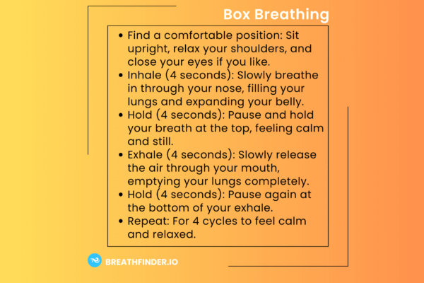 Box Breathing Technique
